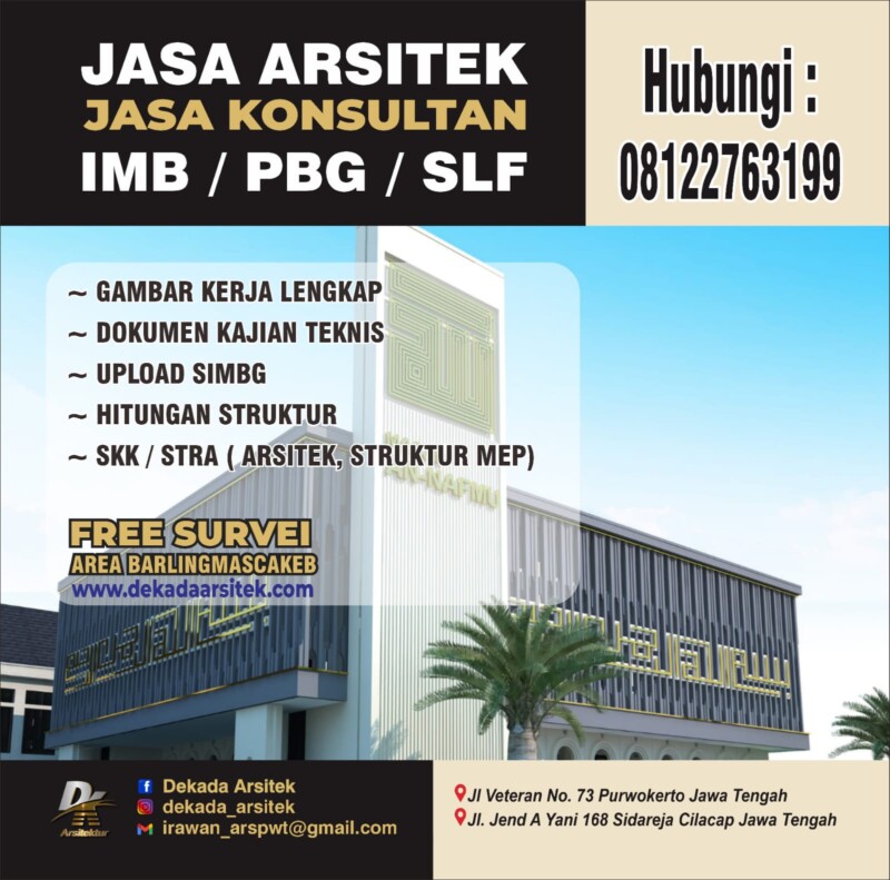 Dekada Architect - Arsitektur Profesional Dan Handal